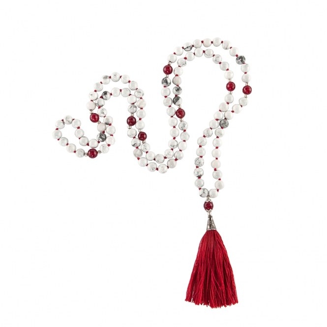 Yoga shop :: Accessori Yoga :: Mala indiano :: Collana Mala Okenite ...
