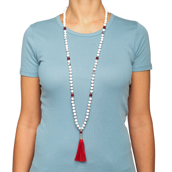 Yoga shop :: Accessori Yoga :: Mala indiano :: Collana Mala Okenite ...