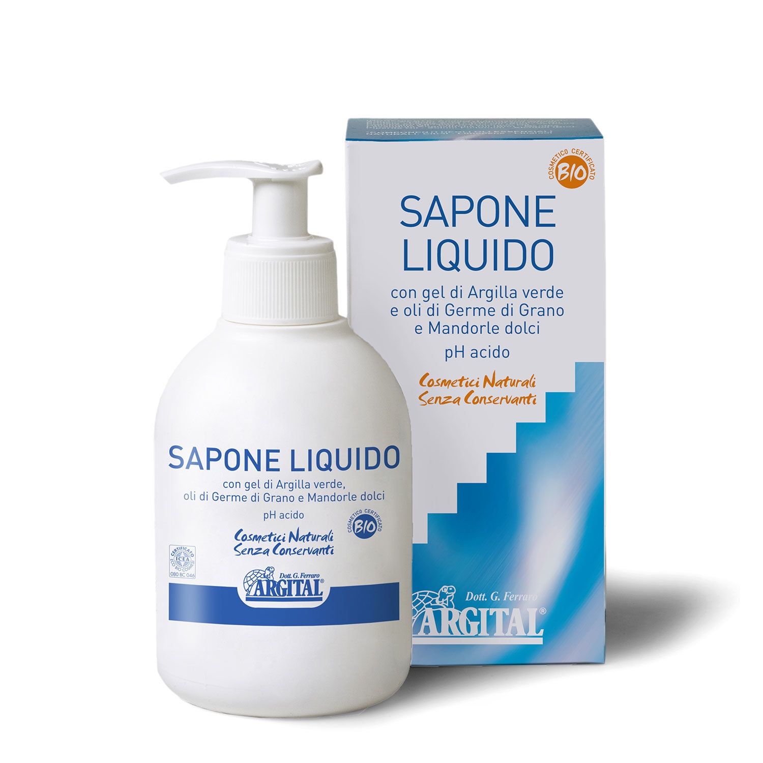 Sapone Liquido Bio Mani e Corpo Argital - 250ml