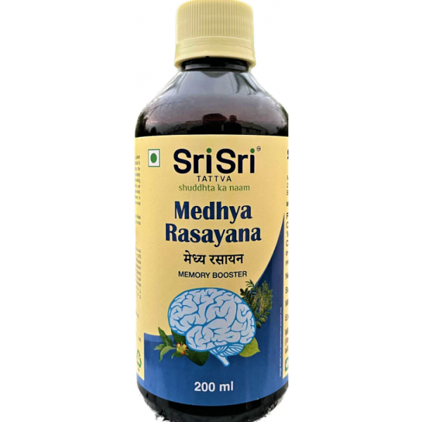 Sciroppo Medhya Rasayana - Tonico Ayurvedico per la Mente, 200ml